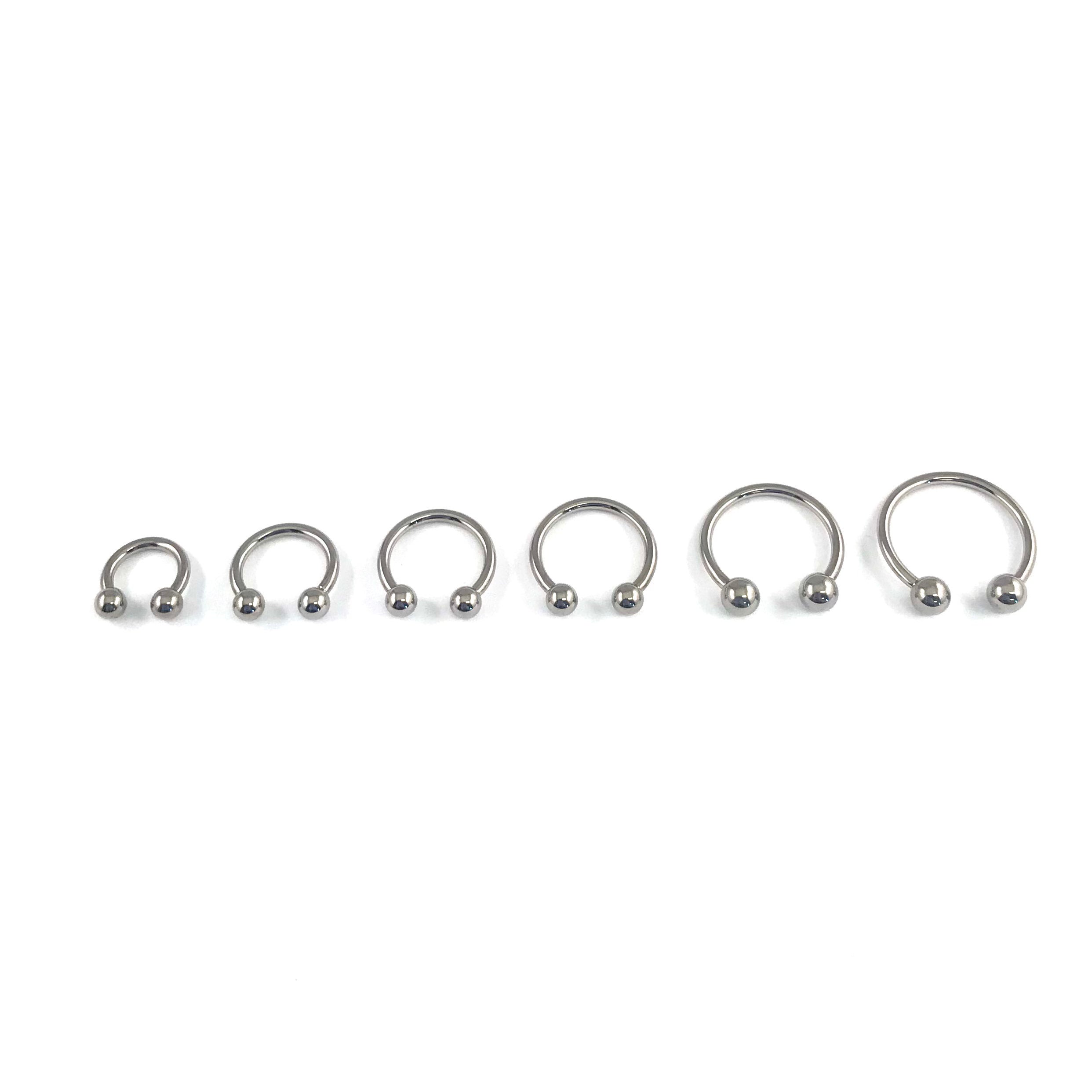 Industrial Strength Titanium Circular Barbells | Integrity Body Arts